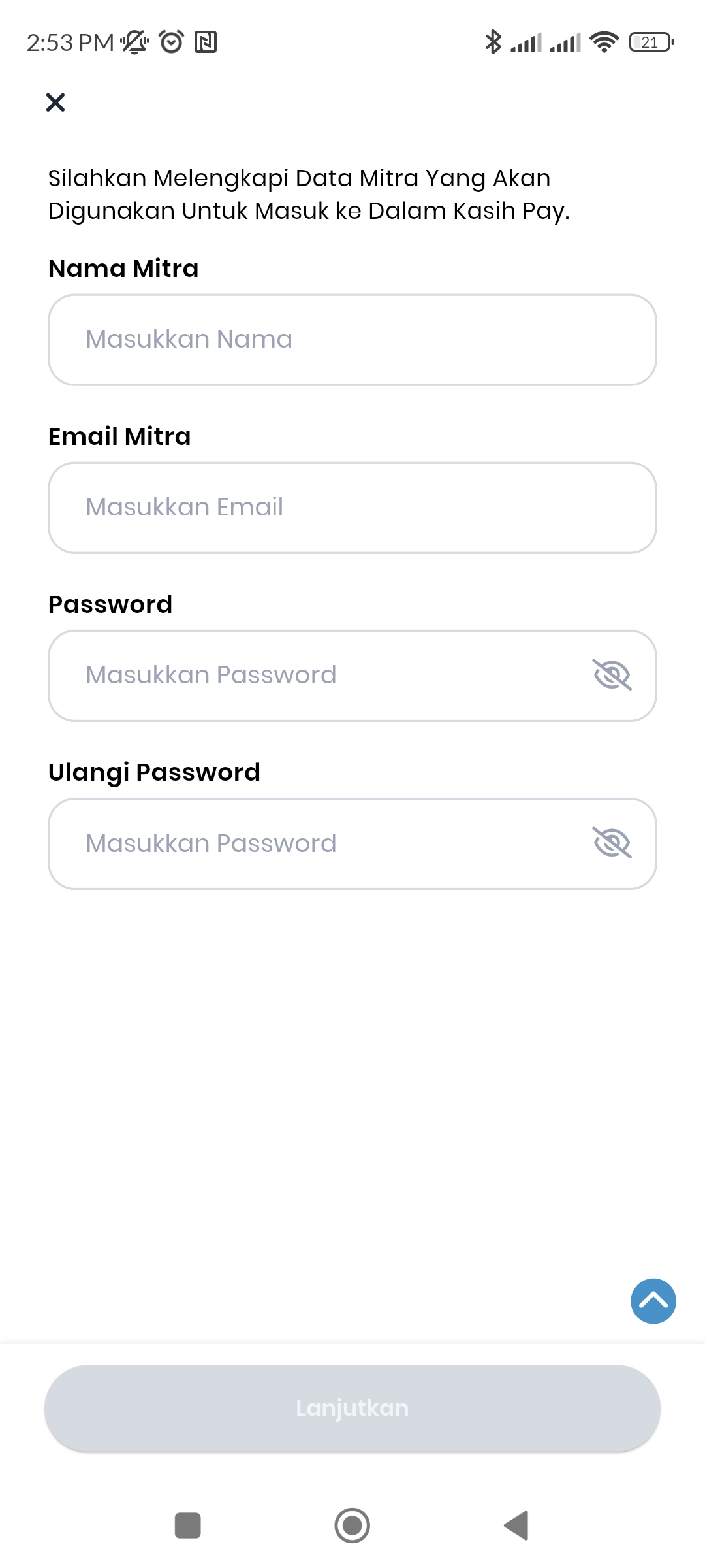 Registrasi Mitra Kasih Pay | CUPK Wiki
